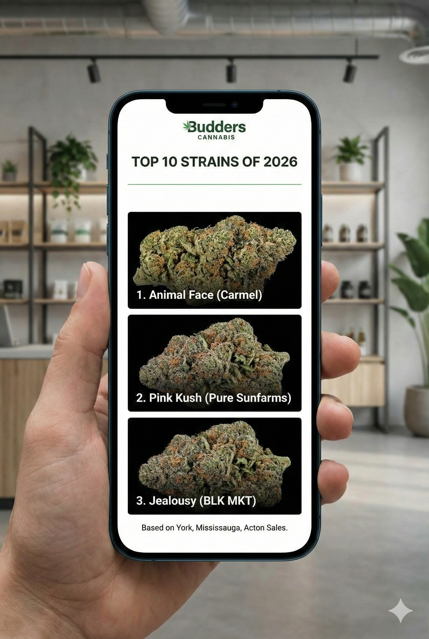 Top 10 Best Cannabis Strains in Ontario (2026) | Budders Picks